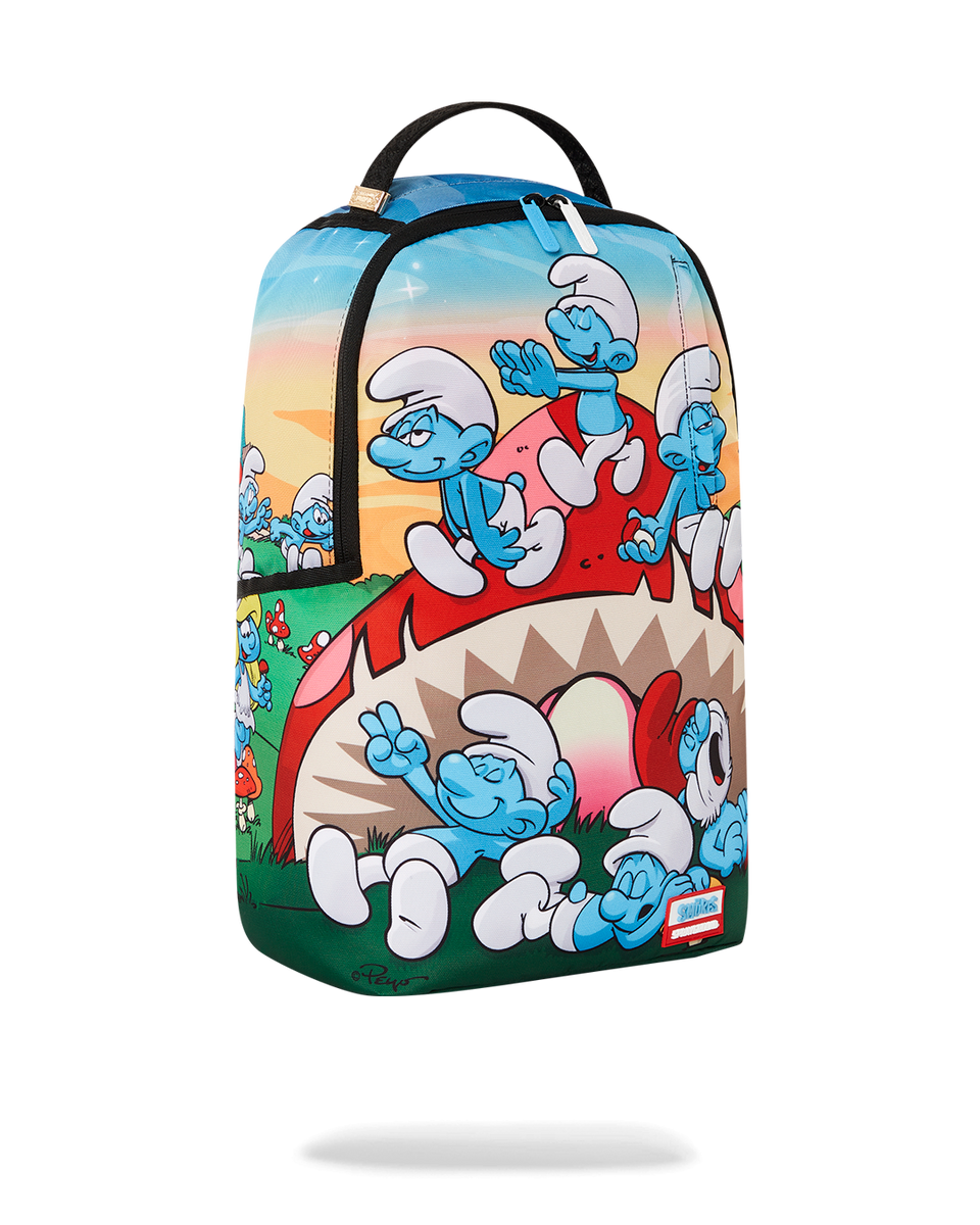 Sprayground - Smurfs Mushroom Chill Backpack | Clique Apparel
