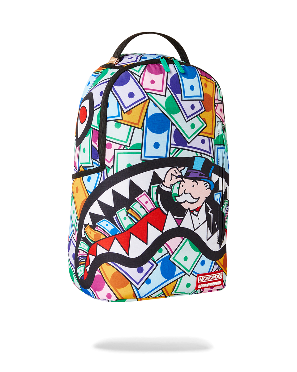 Sprayground - Monopoly Wall Street Backpack | Clique Apparel